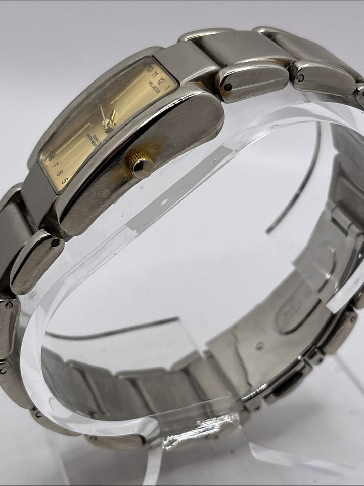 Vellaccio Women's Quartz Watch 7.75" Silver Band 20mm Case- New Battery ...