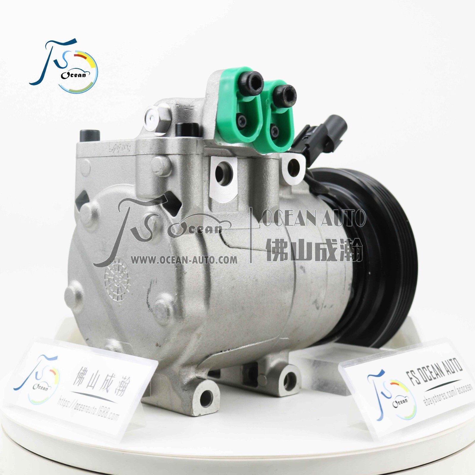 HS15 AC Compressor For Hyundai Elantra Coupe Matrix Kia Sportage 97701 ...