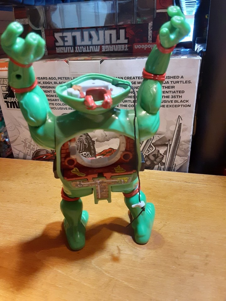 Tmnt Mini Mutants Playset Raphael's Samurai Sewer Liar Ninja Turtles ...
