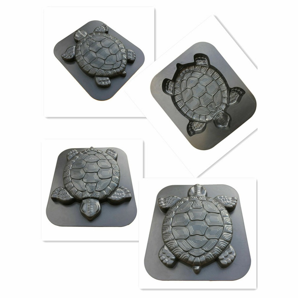 ABS Reuse Turtle Shaped Mold Stepping Stone Mold For Walkway Patio ...