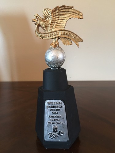 Kansas City Royals 2014 American League Champions Replica Trophy NIB ...