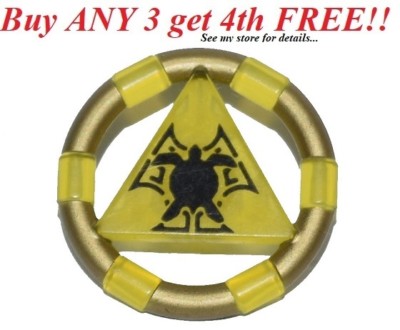 ☀️NEW Lego Atlantis Trans YELLOW TREASURE KEY - Sea Turtle Minifig ...