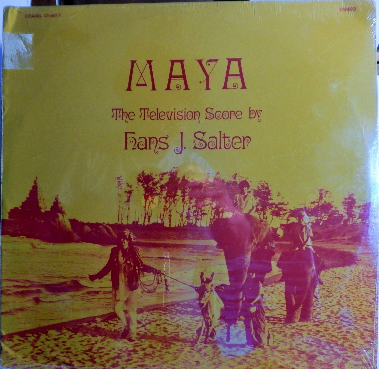 MAYA (1967 TV HANS J SALTER) MINT SOUNDTRACK VINYL LP JAY NORTH | eBay