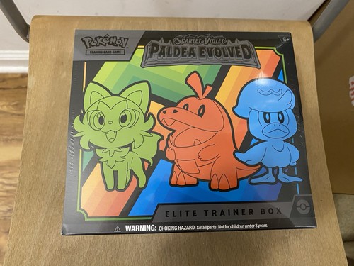 Pokemon TCG Paldea Evolved Elite Trainer Box ETB Brand New/Factory ...