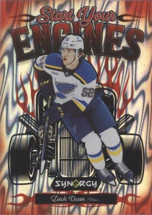 2024-25 Upper Deck Synergy - Start Your Engines Zach Dean #SYE-17 (RC) for sale online | eBay