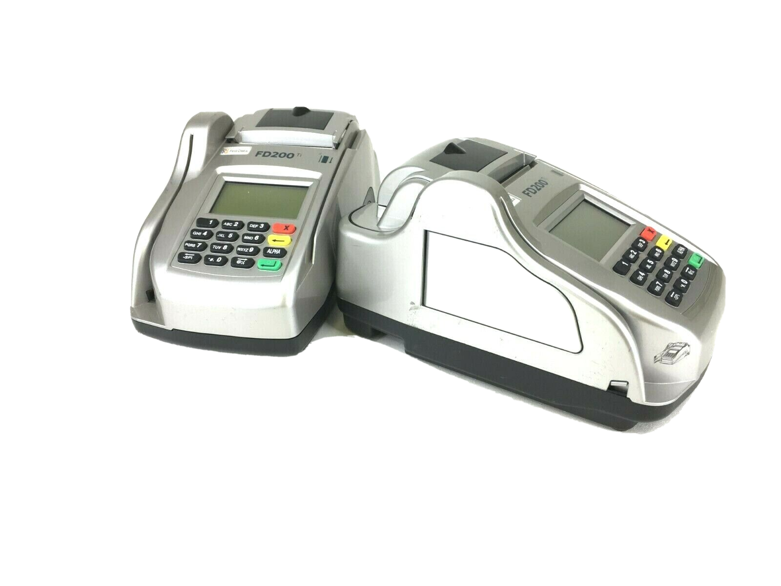 LOT OF 2 First Data FD200Ti 001688064 Card/Check Reader-FOR PARTS | eBay