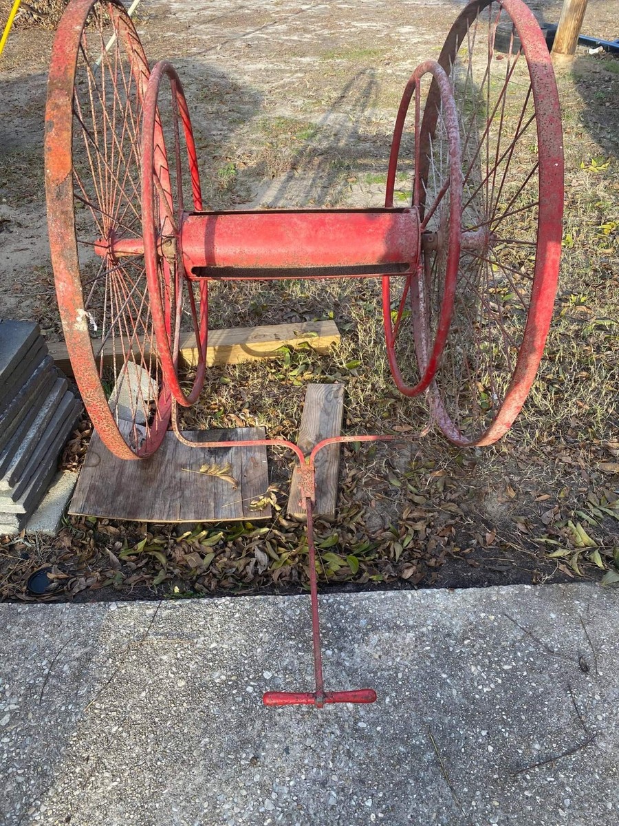 Antique Fire Hose Wagon