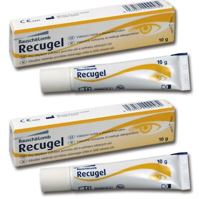 RECUGEL Eye Gel 2x10g Regenerating Protecting Dryness-Relief Strained ...