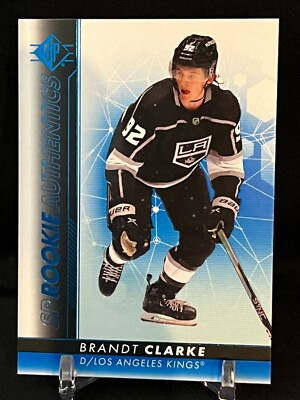 2022-23 SP Authentic Rookie Authentics Blue #139 Brandt Clarke (RC) | eBay