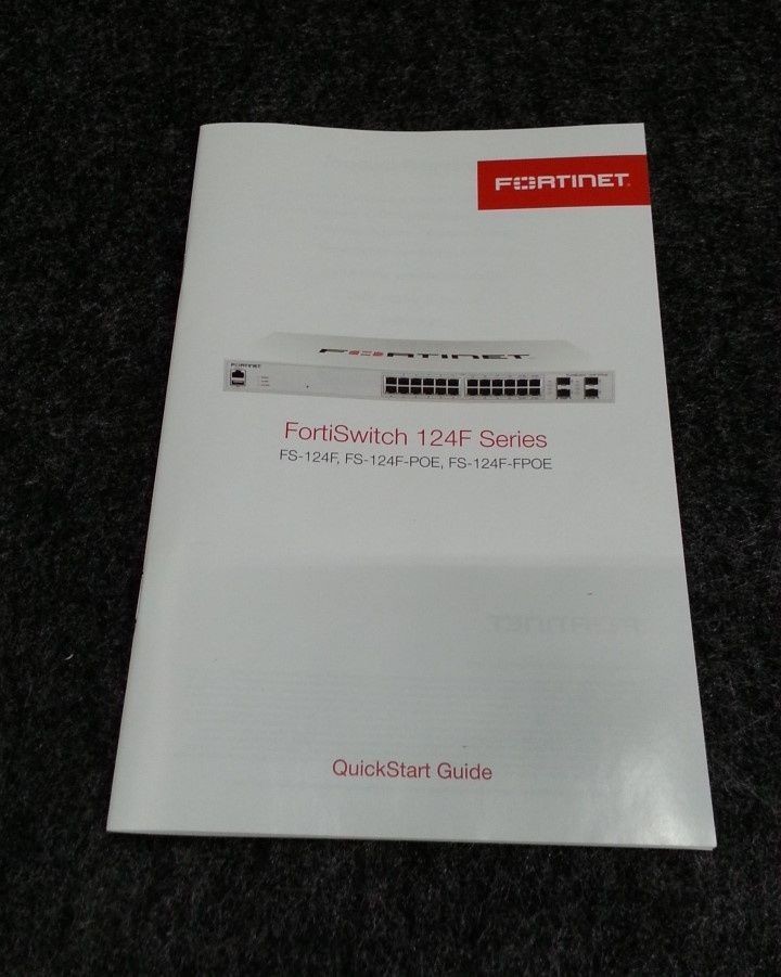 Fortinet FortiSwitch 124F-FPOE 24-Ports Managed Ethernet Switch White ...