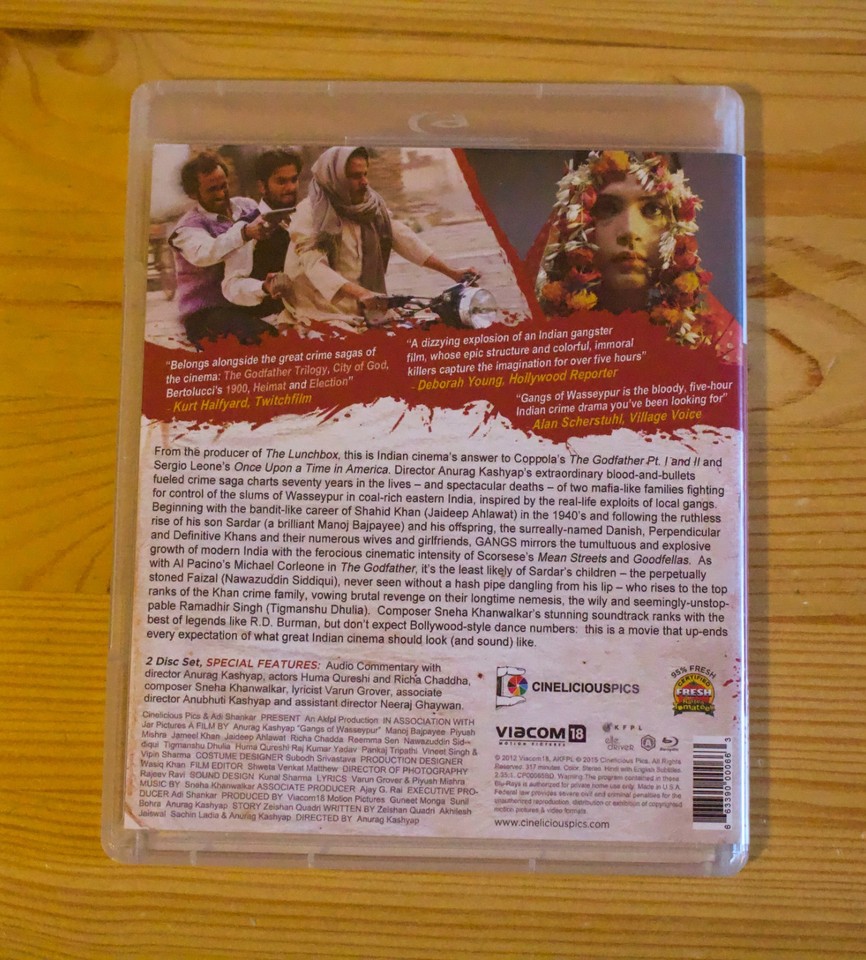 Gangs of Wasseypur Blu-ray Cinelicious Pics Rare OOP | eBay