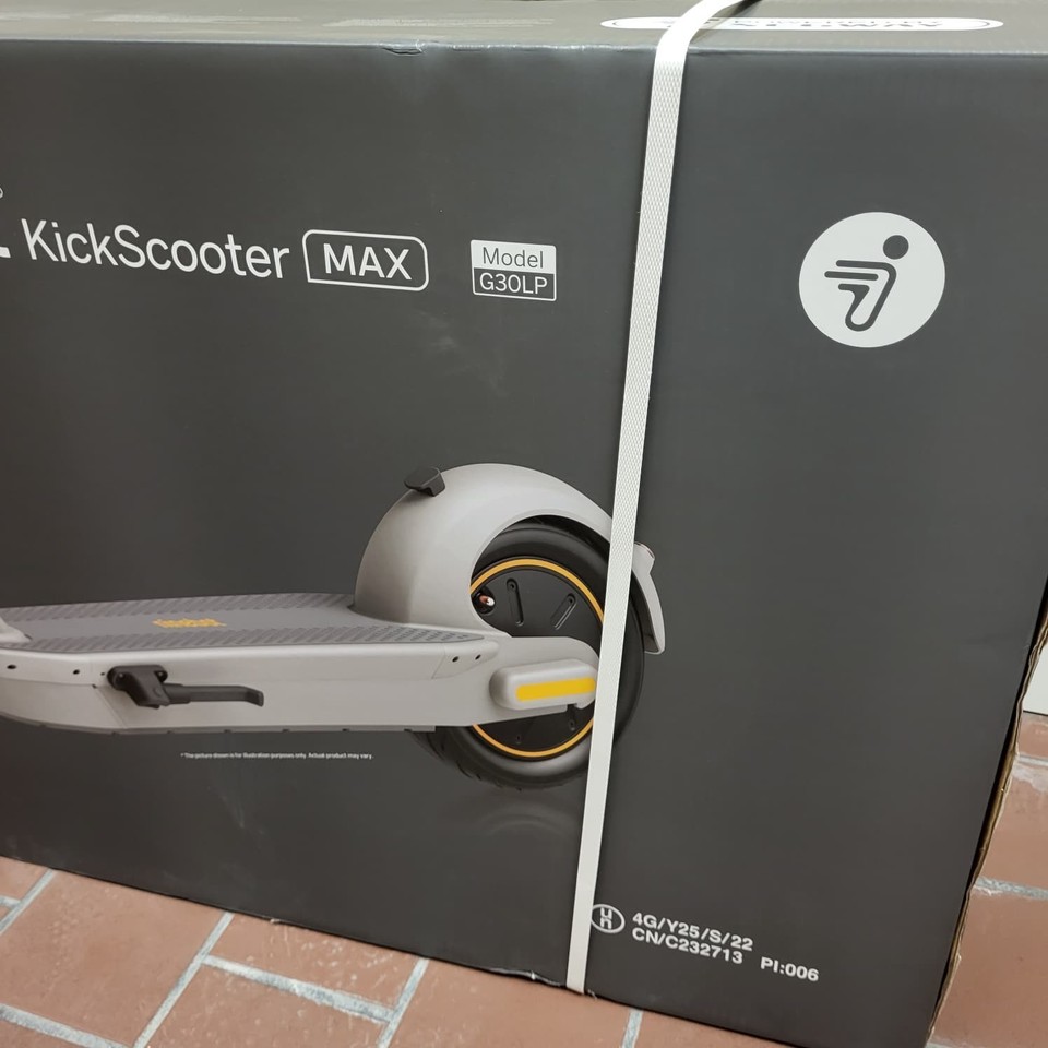 Segway Ninebot KickScooter MAX G30LP 25 Mi Long Range 18.6 10-inch ...