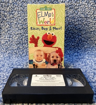 Sesame Street: Elmo's World: Babies, Dogs & More VHS 2000 Kids ...