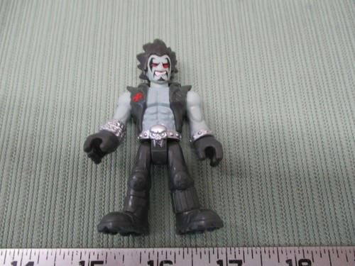 Fisher Price Imaginext DC Super Friends Lobo Motorcycle Skull Dog Dawg ...