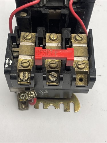 Square D 8536SBO2S Ser. A NEMA Size 0 Magnetic Motor Starter, 3 Phase ...