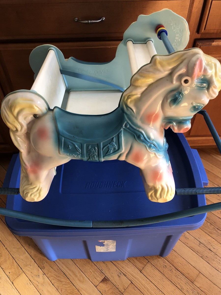Wonder Products Rocking Horse Vintage Wonder Horse Spring Rocking