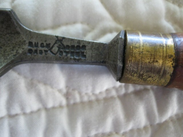 LARGE ANTIQUE BUCK WOOD GOUGE CHISEL | eBay