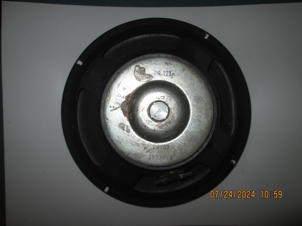 AVID woofer DR-121 10" good foam surround 28352 from 103 speaker ...