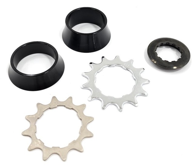 Gusset 1-er Micro Singlespeed Conversion Kit With 12t and 13t Cogs for ...