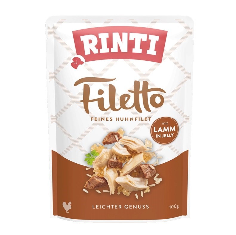 4000158954060 RINTI Filetto Chicken fillet with lamb - wet dog food ...