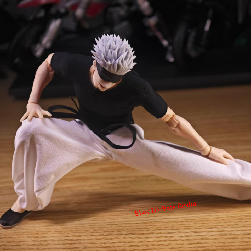 1/12 Custom Wired Clothes Set For 6'' VTOYS Satoru Gojo Action Figure ...