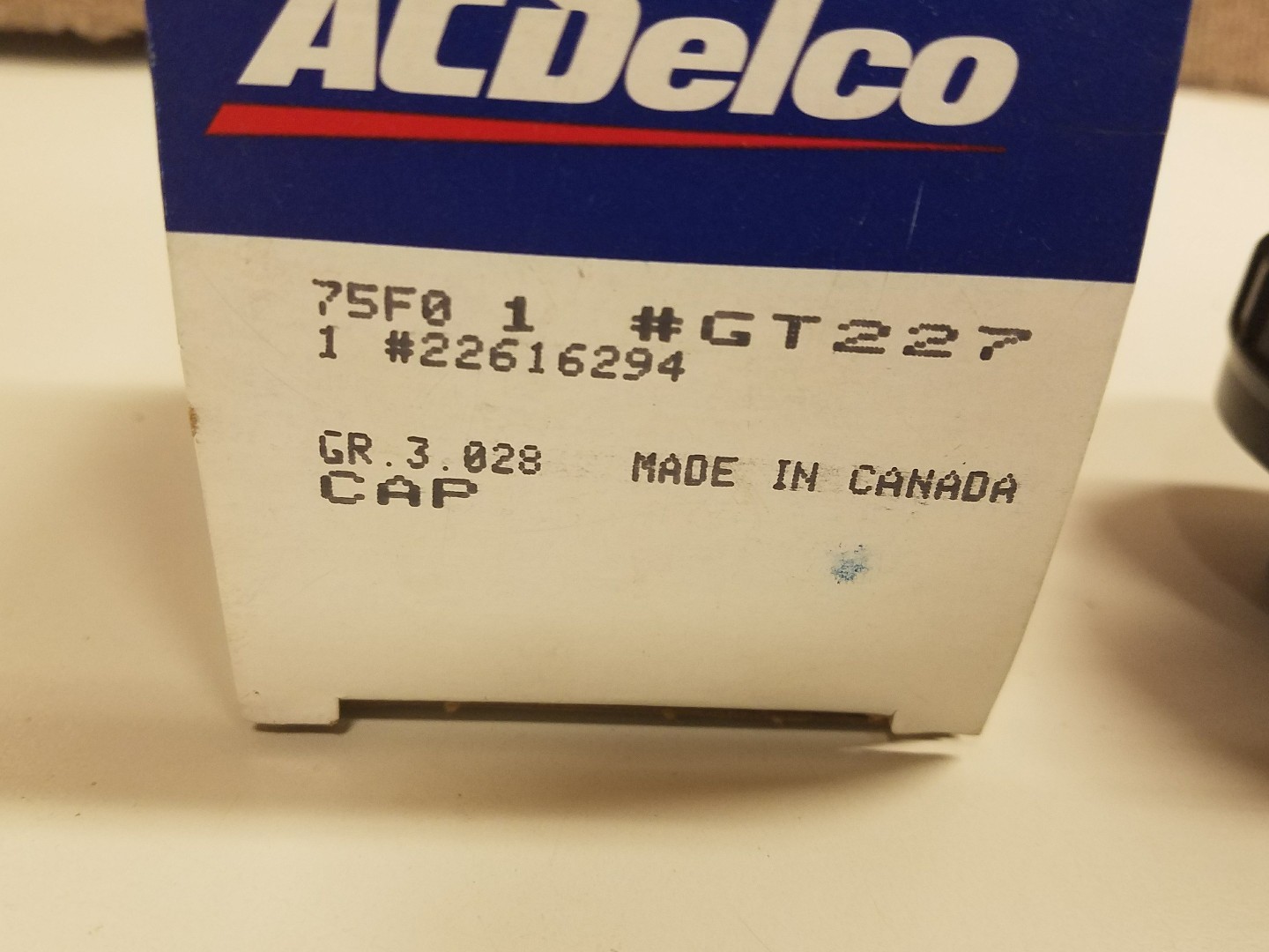 New genuine GM Original Equipment Delco OEM GT227 Gas Cap 22616294 | eBay