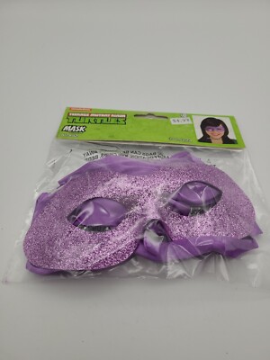 TMNT Novelty Mask PURPLE Teenage Mutant Ninja Turtles Costume NEW ...