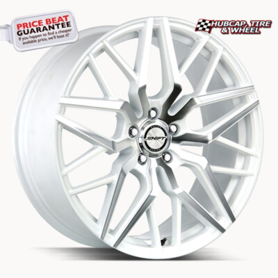 SHIFT H33 SPRING WHITE MACHINED - 20X8.5 - 5X114.3 BP, 0 Offset (1 ...