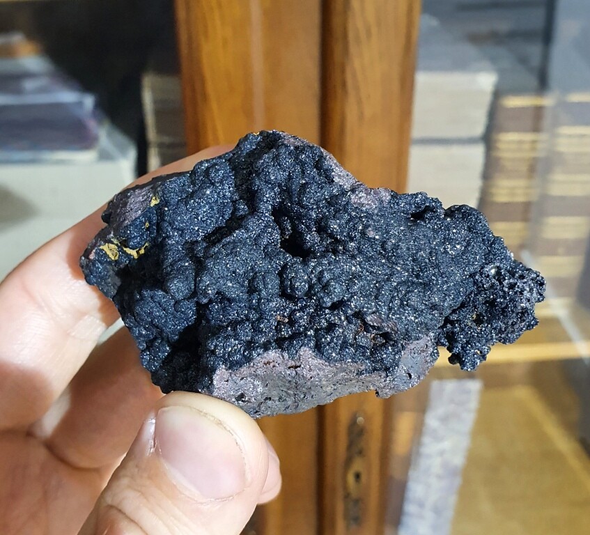 Goethite, Mine of Montroc, Villefranche of Albi, Albi, Tarn (81), de ...