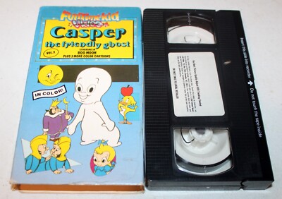 Casper the Friendly Ghost Volume 2 - Boo Moon (VHS, 1991) FunTime Kid ...