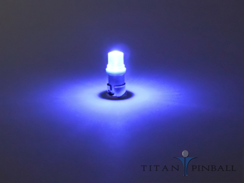 (10 Pack) - 6.3 Volt LED Bulb Flat Top 44/47 Base (BA9S) Pinball ...