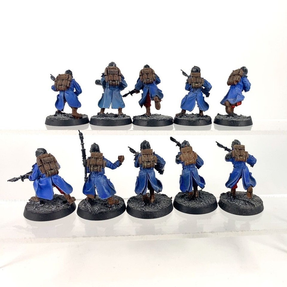 X10 Death Korps Squad Resin - Finecast Warhammer 40K | P-00IKB | eBay