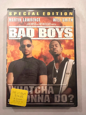 Bad Boys (DVD, 1995, Special Edition, Widescreen) Will Smith SEALED ...