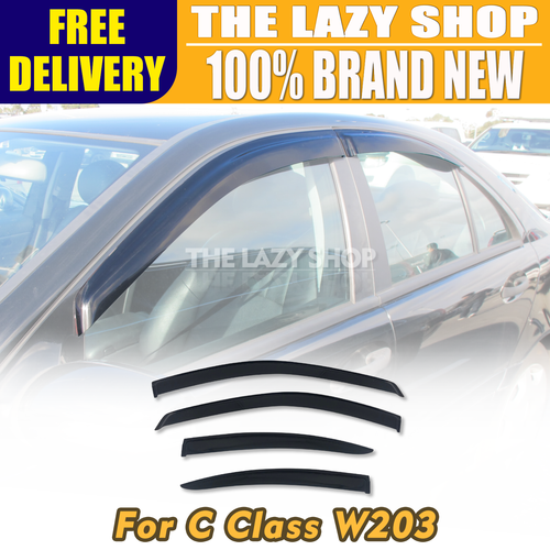 Weather shields Weathershields for Mercedes-Benz C-CLASS W203 00-07 Sun ...