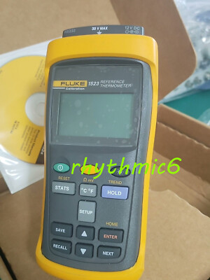 Brand New FLUKE 1523 Handheld Reference Thermometer Fast FedEx or DHL ...