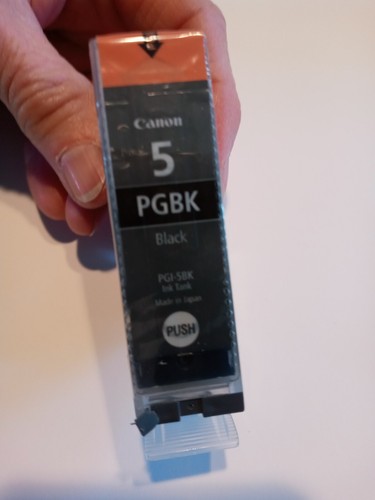 Canon 5 PGBK Ink Cartridge Black, No exp, New | eBay