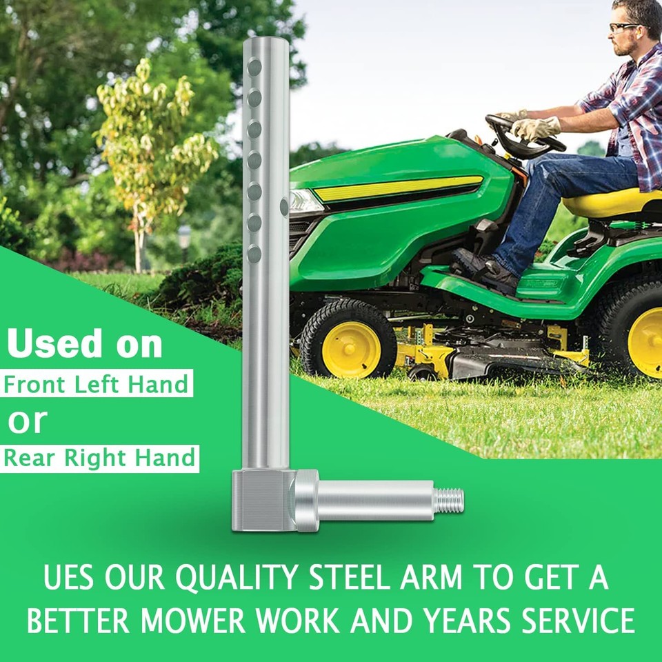 Mower Deck Gage Wheel Arm AM136328 For John Deere X300 X320 X500 X530 ...