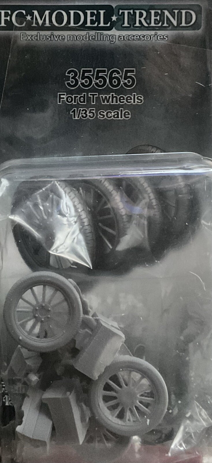 FC Model Trend 1/35 Ford Model T Resin Wheels For ICM Kits 35565 | eBay