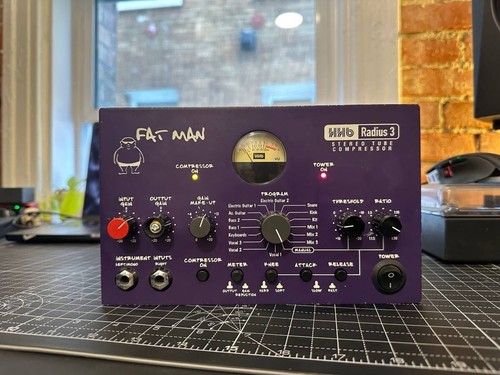 HHB FATMAN Radius 3 Stereo Analog Tube Compressor | eBay