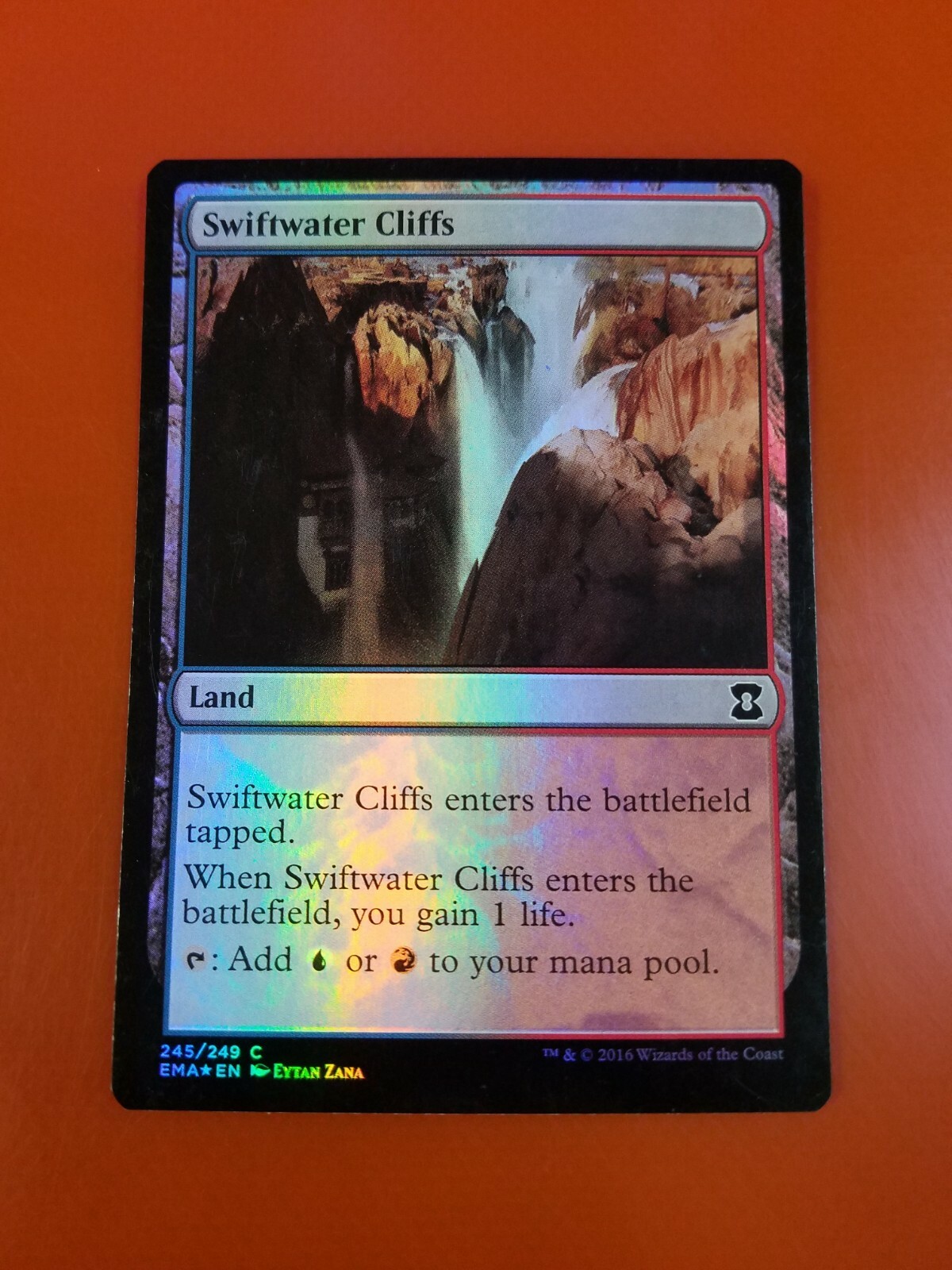 1x Swiftwater Cliffs | FOIL | Eternal Masters | MTG Magic Cards | eBay