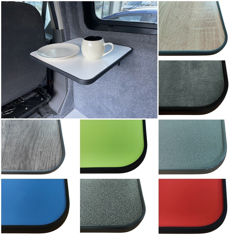 Fold Down Campervan Table and Brackets, Square 400mm/500mm, Worktop ...