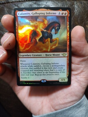 MTG - Outlaws of Thunder Junction - Calamity, Galloping Inferno - Foil ...