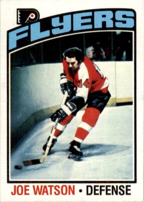 1976 Topps #45 Joe Watson Philadelphia Flyers EX-MT | eBay