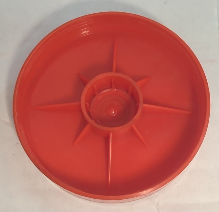 Vintage Aladdin Quart Thermos Bottom Cap Replacement Red | eBay
