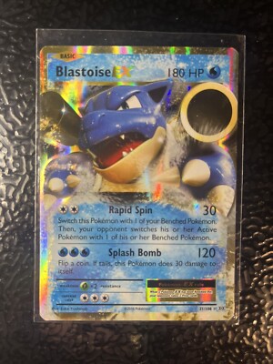BLASTOISE EX 21/108 XY EVOLUTIONS ULTRA RARE HOLO POKEMON 2016 | eBay