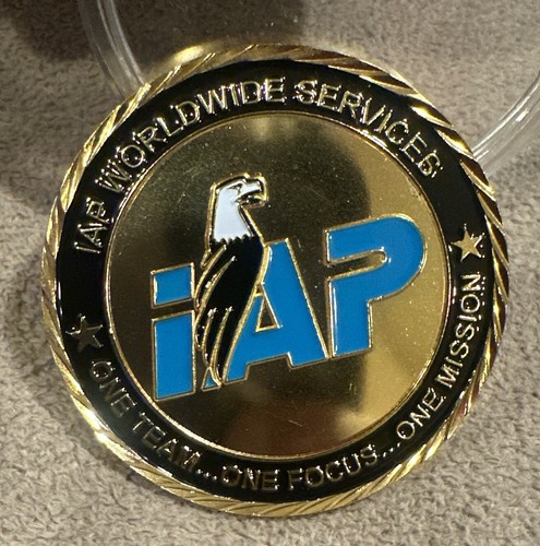 IAP Worldwide Services Operational Excellence Award Gold Coin *MINT ...