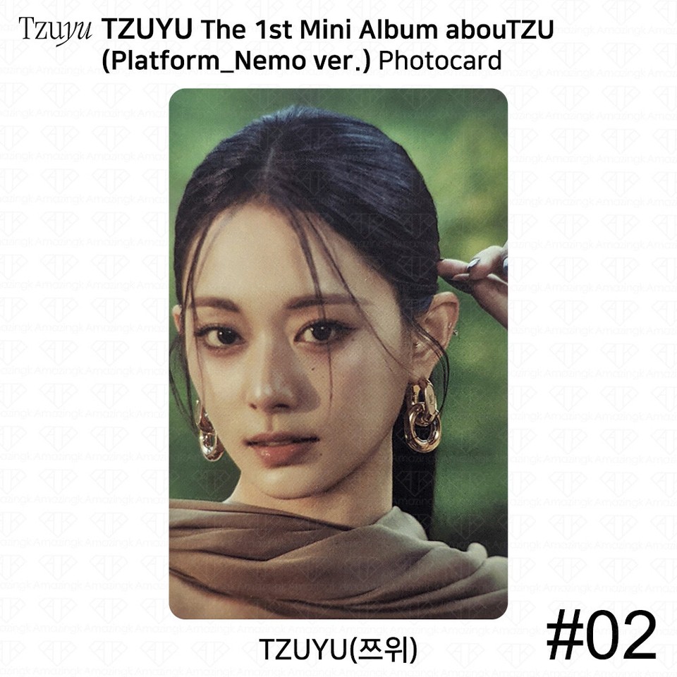 TWICE Tzuyu 1st Mini Album abouTZU Platform_Nemo ver Official Photocard ...