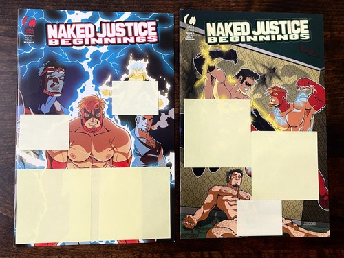 *New* Naked Justice: Beginnings 1-2 Patrick Fillion Class Comics LGBTQA ...