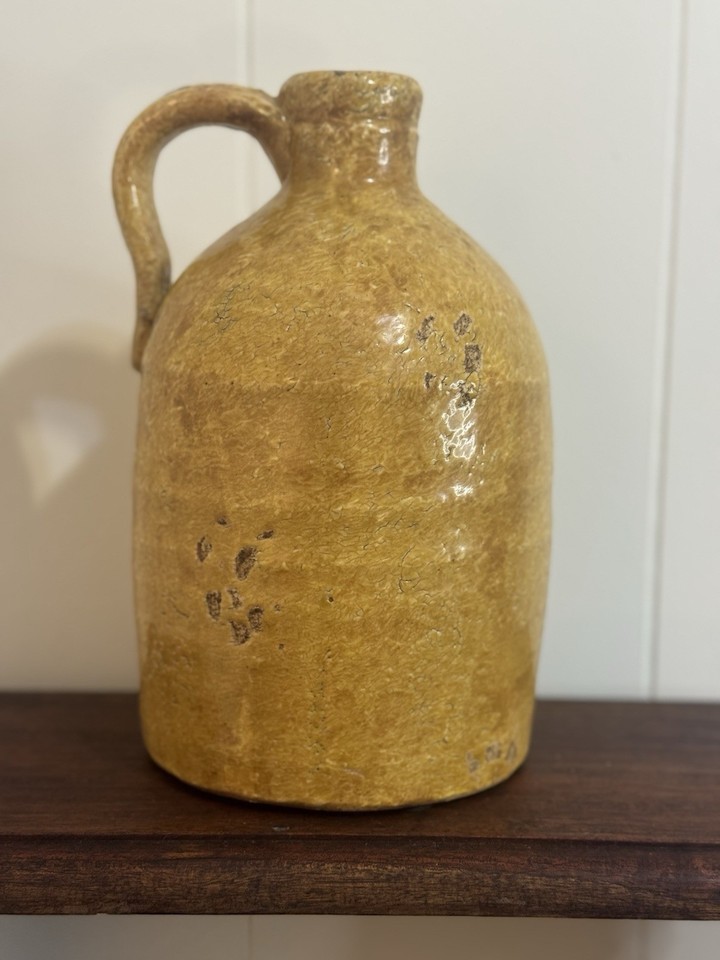 Merchant Jug, c. 1880 Alkaline-glazed stoneware. Rare Find | eBay