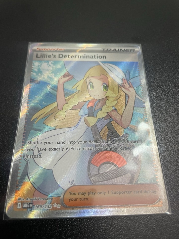 Lillie's Determination - Ultra Rare ME01: Mega Evolution 169/132 NM | eBay